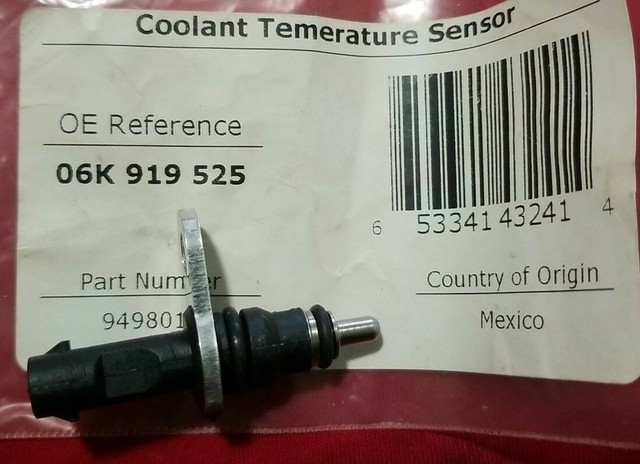 VW Volkswagen OEM 15-16 Gti-radiator Coolant Temperature Sensor ...