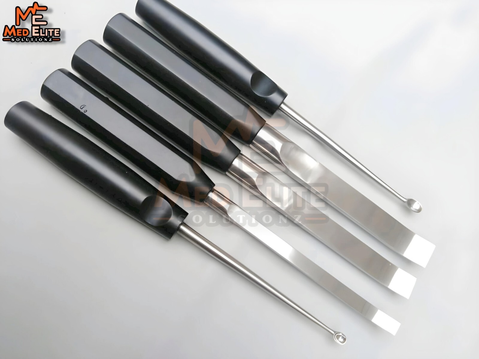 Periosteal Elevator Chisels Bone Curette Set Orthopedics Spine ...
