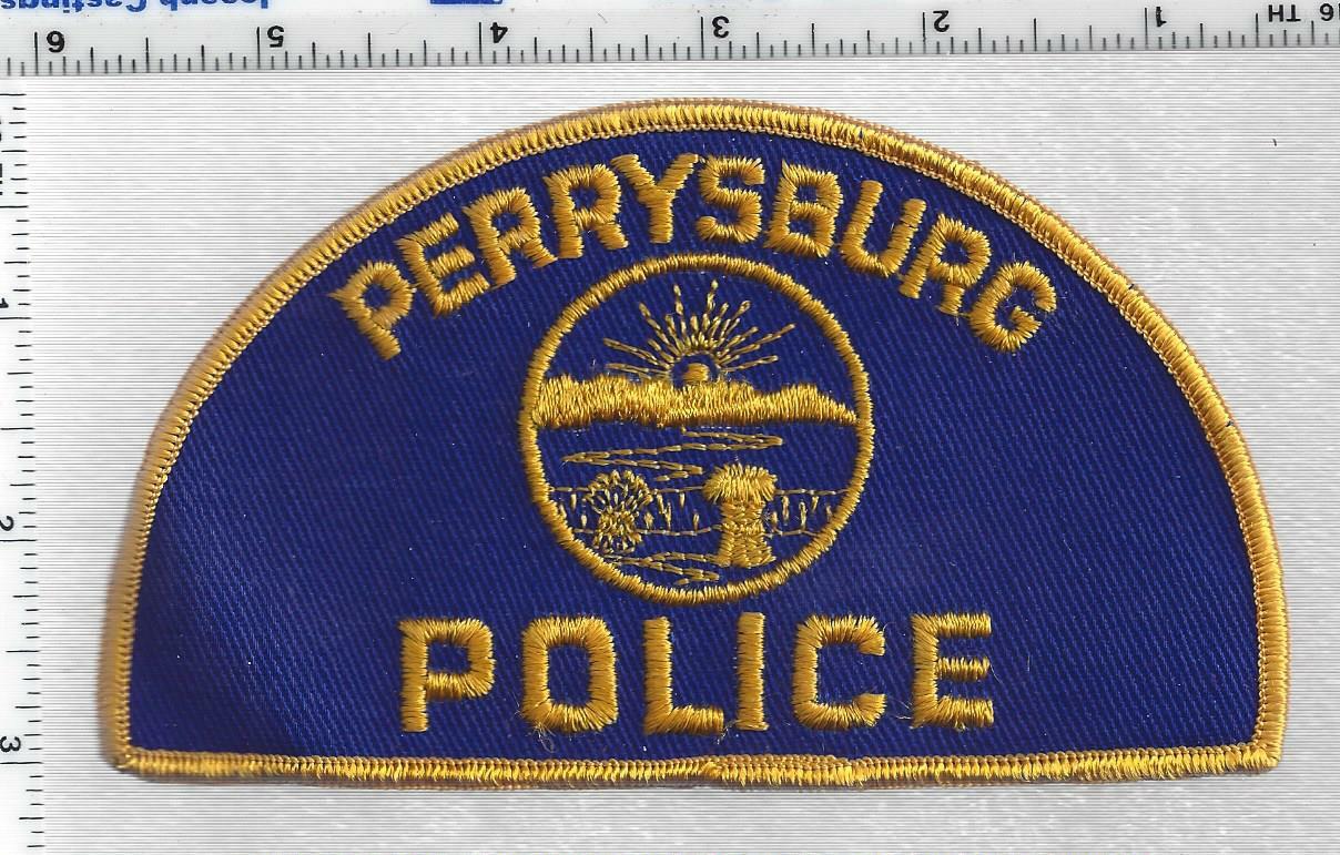 Perrysburg Police (Ohio) 2nd Issue Shoulder Patch | eBay