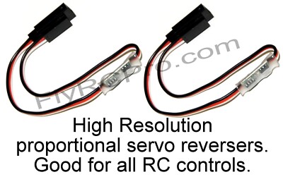 2 X Servo Signal Reverser Futaba Spektrum JR Servo Reverser 3.6-24V 5 ...