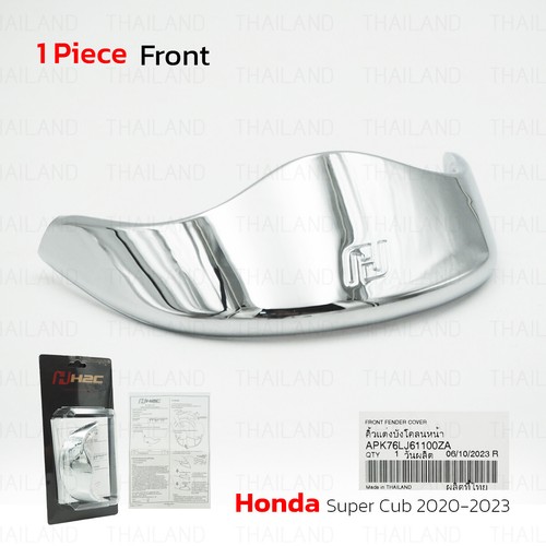 Chrome Front Fender Cover Trim Fits Honda Super Cub C125 2018 - 2019 ...