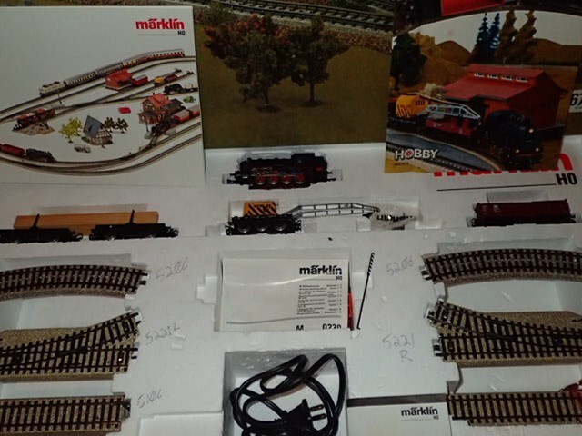 USED VINTAGE 1989 Marklin Train Set #2967 HO Scale Track Train Set ...