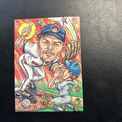 B53d Baseball Cardtoons Parody Parodies 1995 #16 Roger wow CLEMEns ...