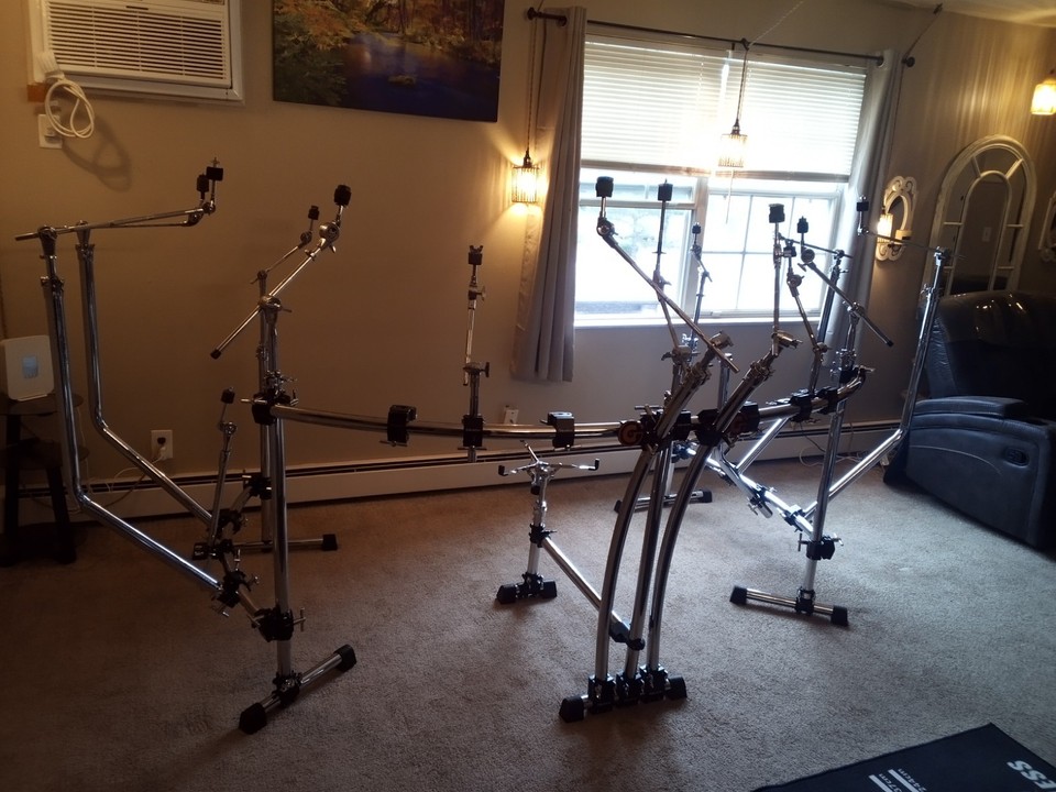 Full 8pc Pdp Custom Kit And Gibraltar Rack | eBay