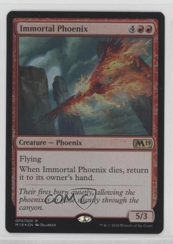 Immortal Phoenix (Gift Pack Promo) Foil Magic: Core Set: 2019 Base Set #GP4 fm0 | eBay