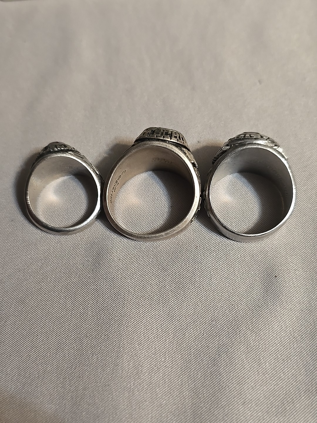 LOT OF 4 CLASS RINGS KEYSTONE BALFOUR STERLING | eBay