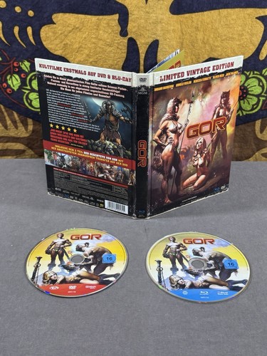 Mediabook GOR UNCUT Jack Palance DIGITAL REMASTERED BLU-RAY + DVD PAL ...