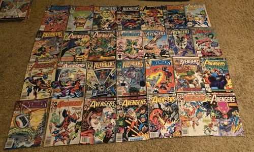 Vintage Avengers Comic Books (Lot Of 50) 1980's | eBay