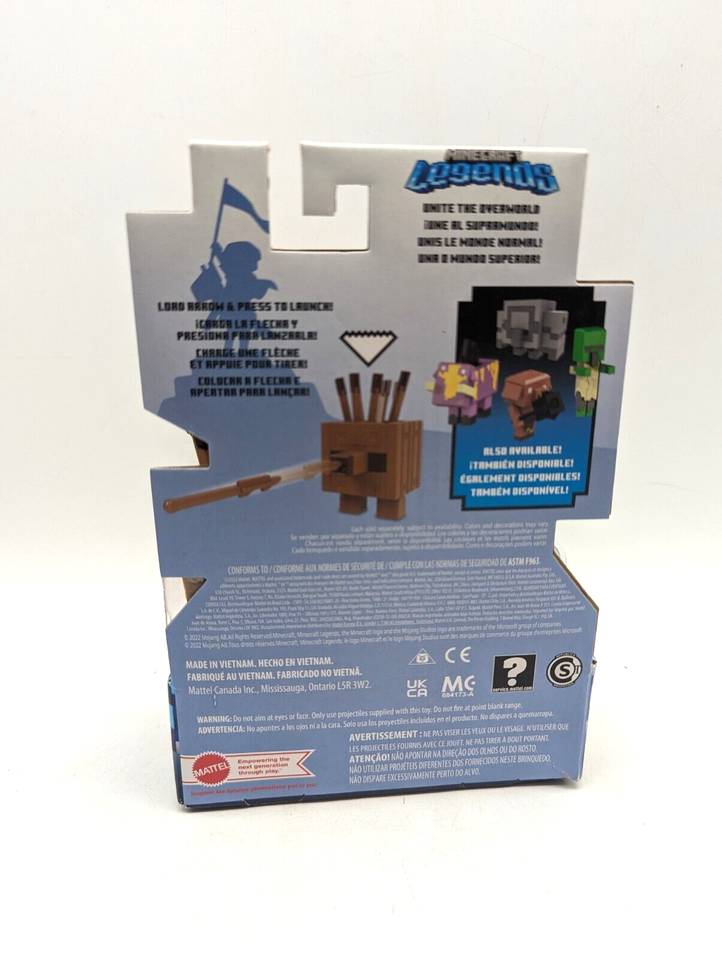Mattel Minecraft Legends WOOD GOLEM Action Figure w Attack Action ...