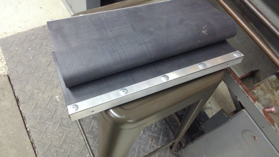 MADE IN USA Bridgeport Milling Machine Way Cover, Back Column, DRO ...