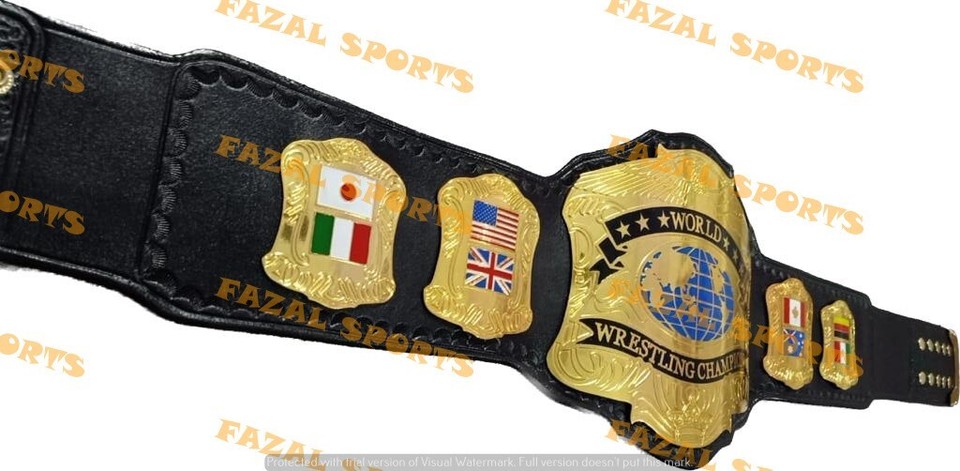 Custom World Heavyweight Wrestling Champion Title Belt | eBay