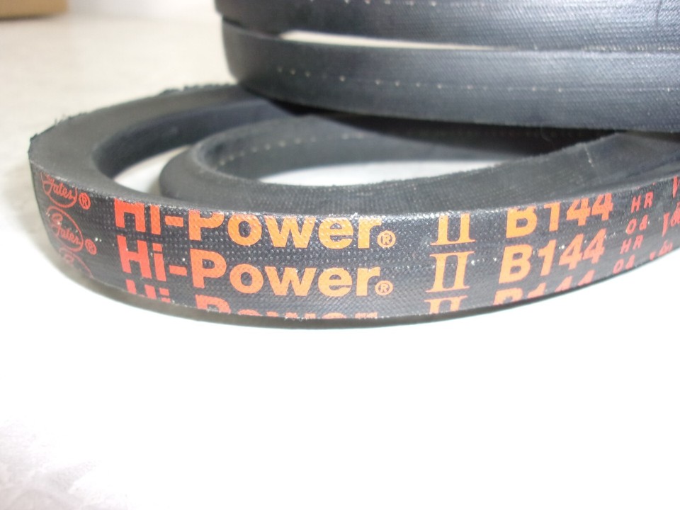 GATES B144 HI-POWER II V-BELT, 0365B | eBay