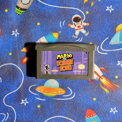 Mario vs Donkey Kong Nintendo Game Boy Advance Authentic Saves Clean ...