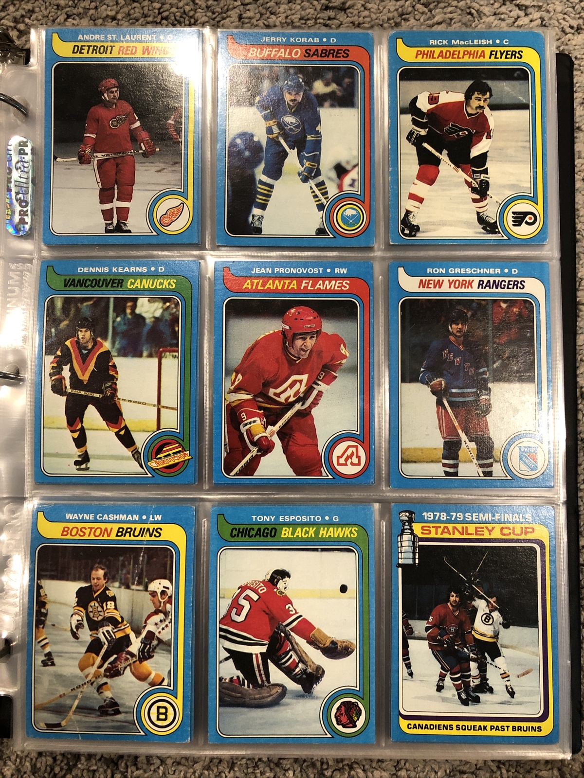 1979-1980 TOPPS HOCKEY COMPLETE SET 264, Including GRETZKY ROOKIE! | eBay
