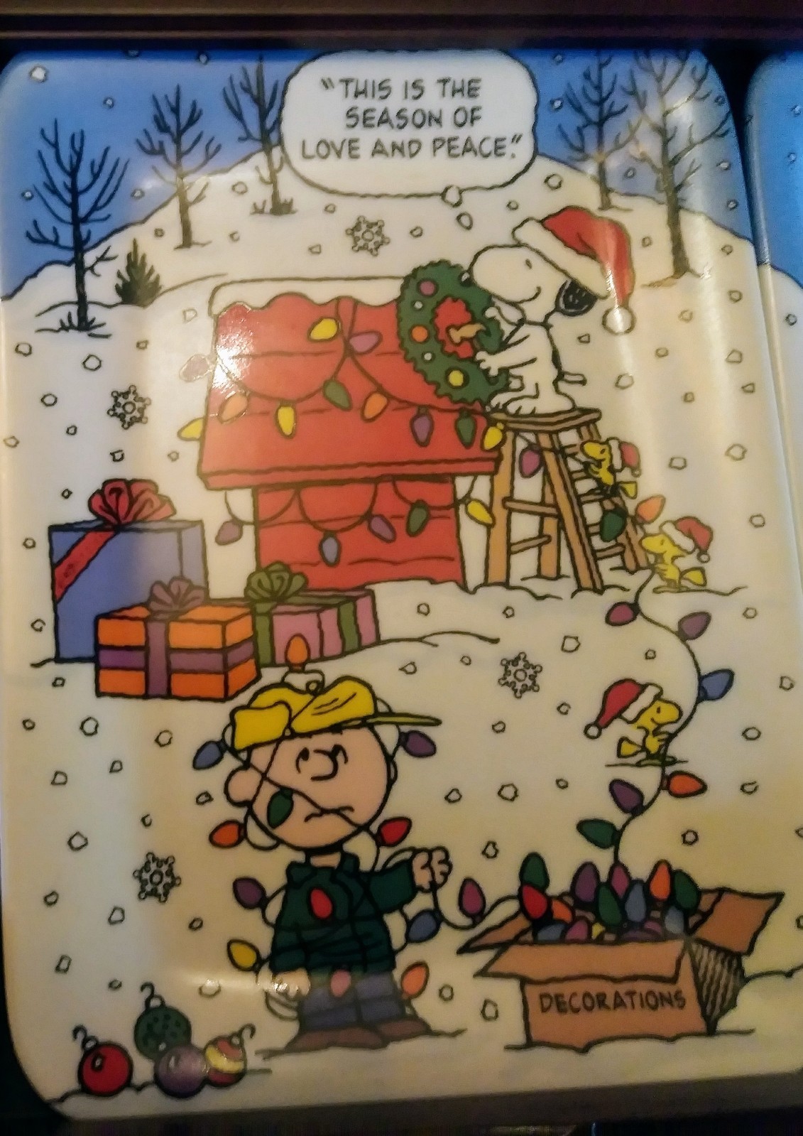 Danbury Mint - Christmas with Charlie Brown - Peanuts - Snoopy | eBay