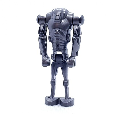 LEGO Star Wars Super Battle Droid Minifigure Pearl Dark Gray sw0092 | eBay