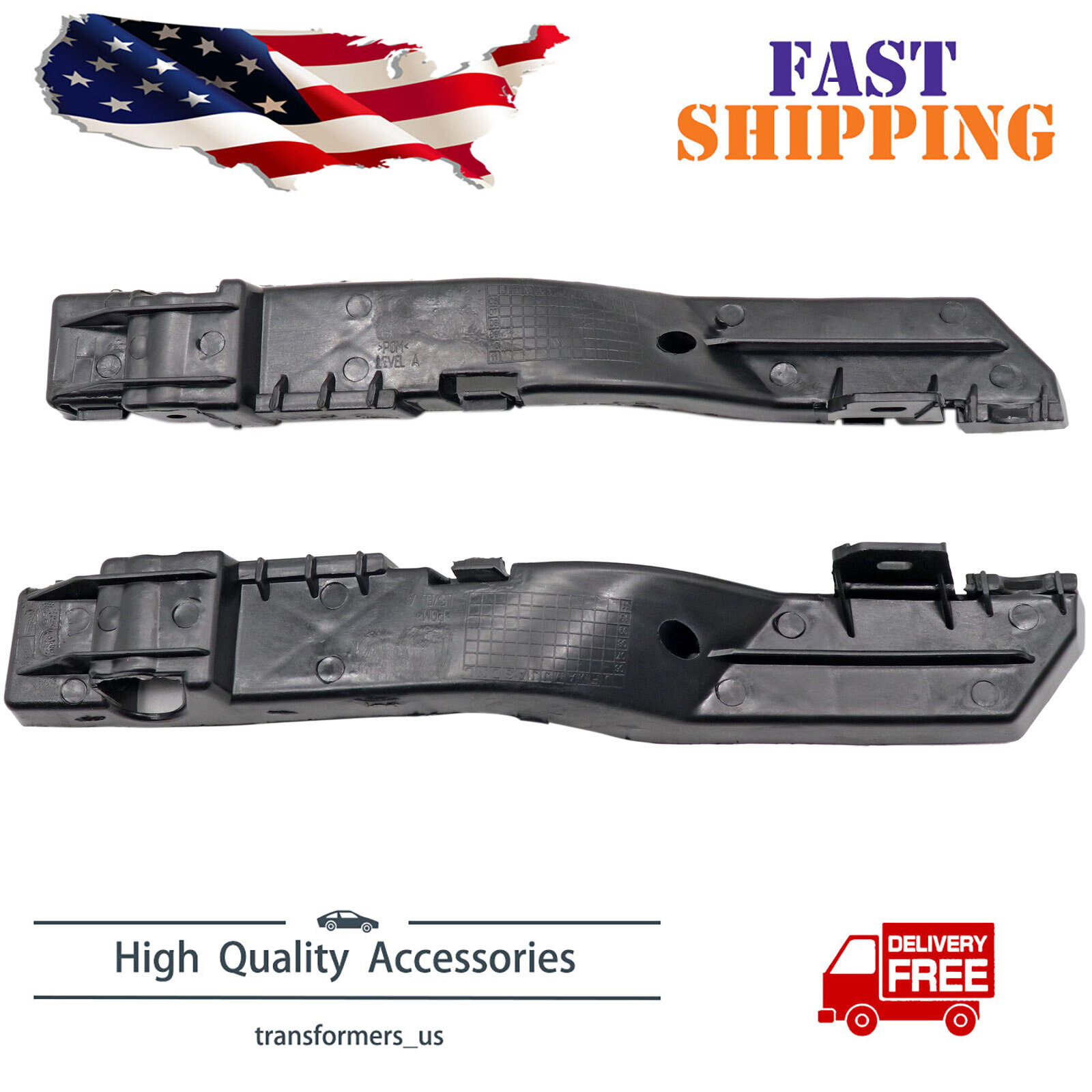 5178410AD 5178411AD Front Bumper Bracket Set Fit for Dodge Journey 09 ...