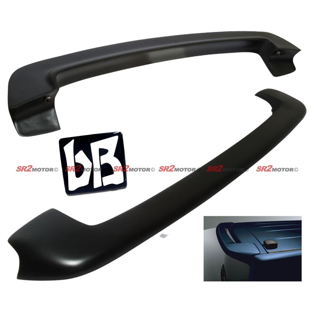 For 2004-2006 Scion XB bB JDM Rear Roof Spoiler Wing Black Primer with ...