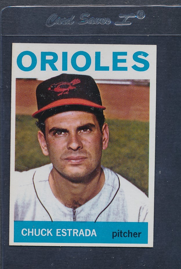 1964 Topps #263 Chuck Estrada Orioles EX/MT *5887 | eBay
