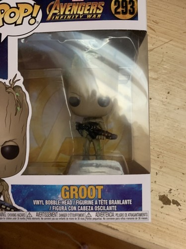 Funko Pop! 293 Marvel Avengers Infinity war - Groot | eBay