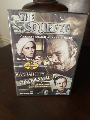 The Squeeze / Kansas City Confidential New DVD Sealed Lee Van Cleef 2 Movies 90328310233| eBay
