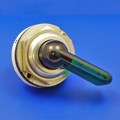 Panel Mounted Vintage/Classic Car Indicator/Trafficator Switch: Green ...