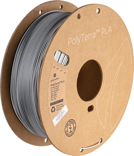Polymaker Dual Color Matte PLA Filament 1.75mm White-Black, Coextrusion ...