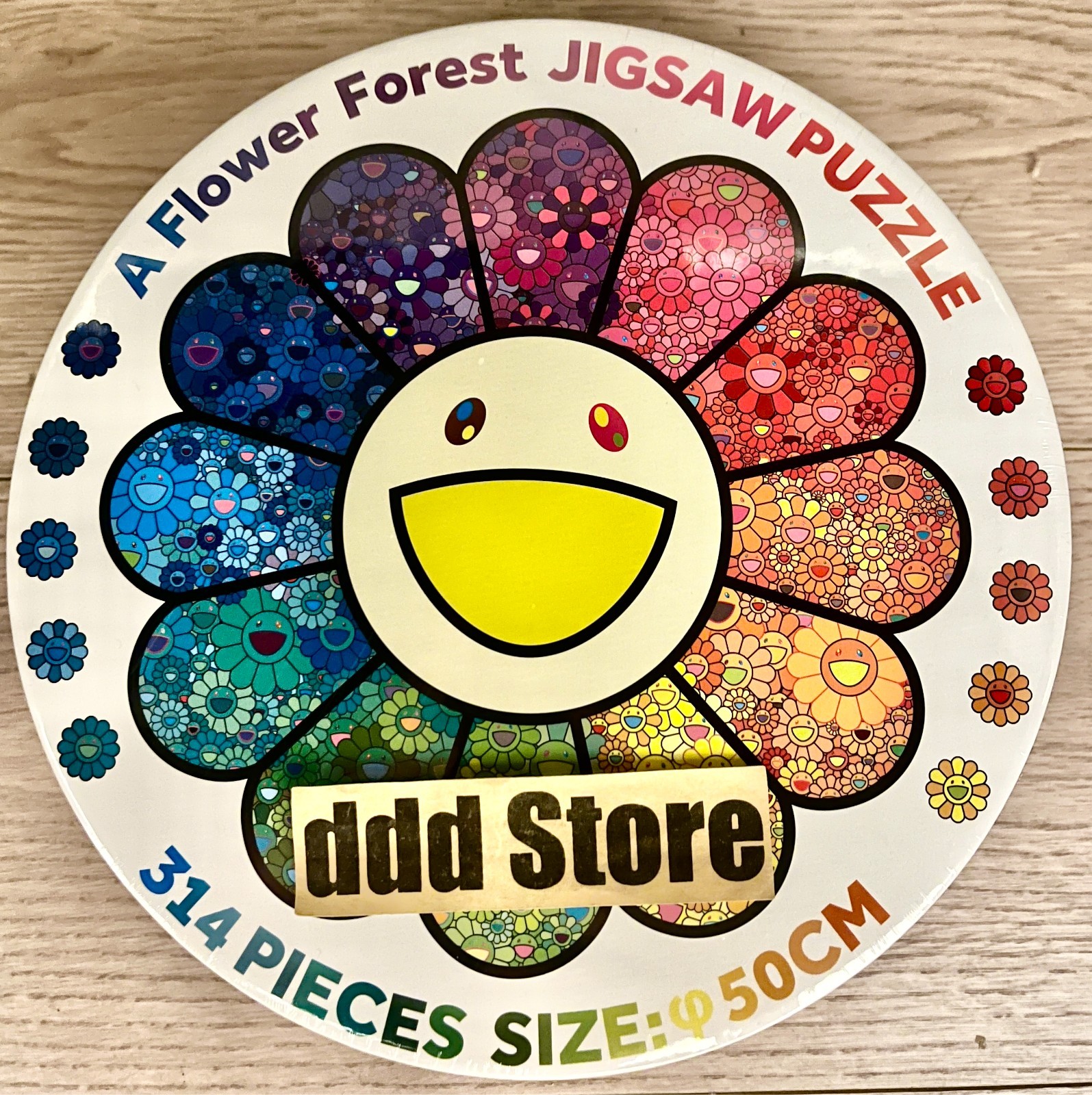 Takashi Murakami Jigsaw Puzzle A Flower Forest kaikai kiki 314 pieces ...