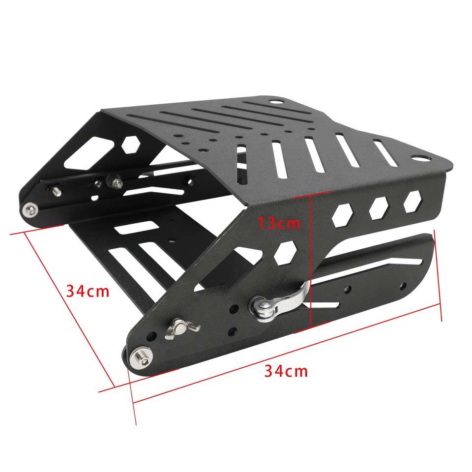 BLACK SLIDE CARRIER TOP CASE RACK FOR HONDA SUPER CUB / CROSS CUB 50 ...