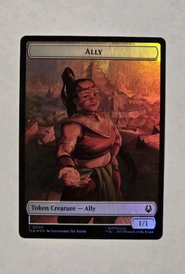MTG Avatar Ally Token 0008 Clue Token 0016 Double Sided Foil - Near ...