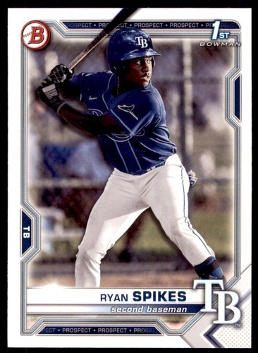 Ryan Spikes 2021 Bowman Draft Rookie 1st Card RC | #BD-63 Tampa Bay ...