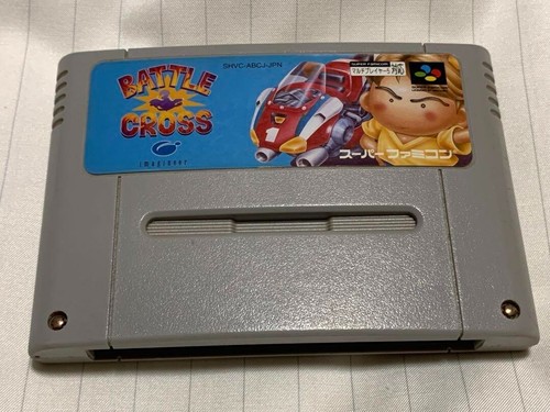 SFC SNES IMAGINIA Battle cross Car Racing SHVC-ABCJ-JPN Super Famicom ...