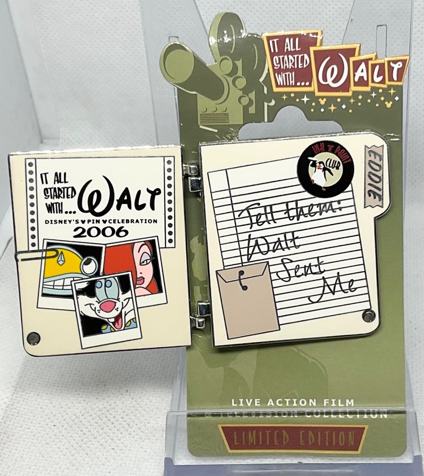 Disney 2006 Top Secret Jessica Who Framed Roger Rabbit LE 1000 Pin | eBay