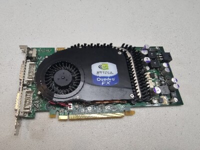 NVIDIA P317 Quadro FX3450 PCI-E 256MB GDDR3 Dual DVI Port SLI Graphics ...