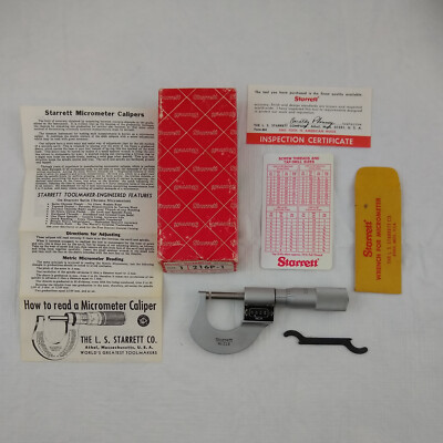 Metalworking Tooling - Starrett Micrometer