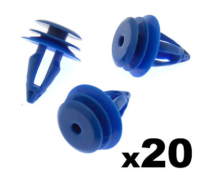 20x Land Rover Range Rover Evoque Plastic Clips for Front & Rear Wheel ...