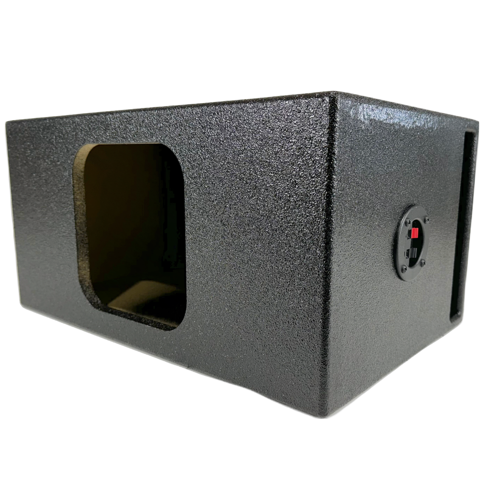Super Bass 1x8" SQUARE KICKER Mega Bass Series Vented Subwoofer Box ...