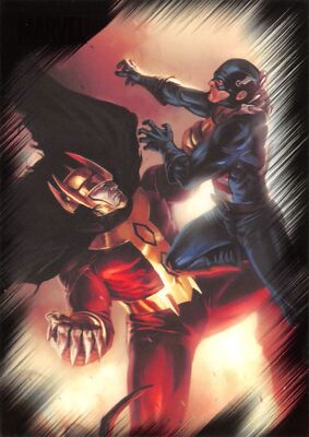 U.S. AGENT vs. THE UNSPOKEN / Marvel Heroes & Villains (2010) BASE Card ...