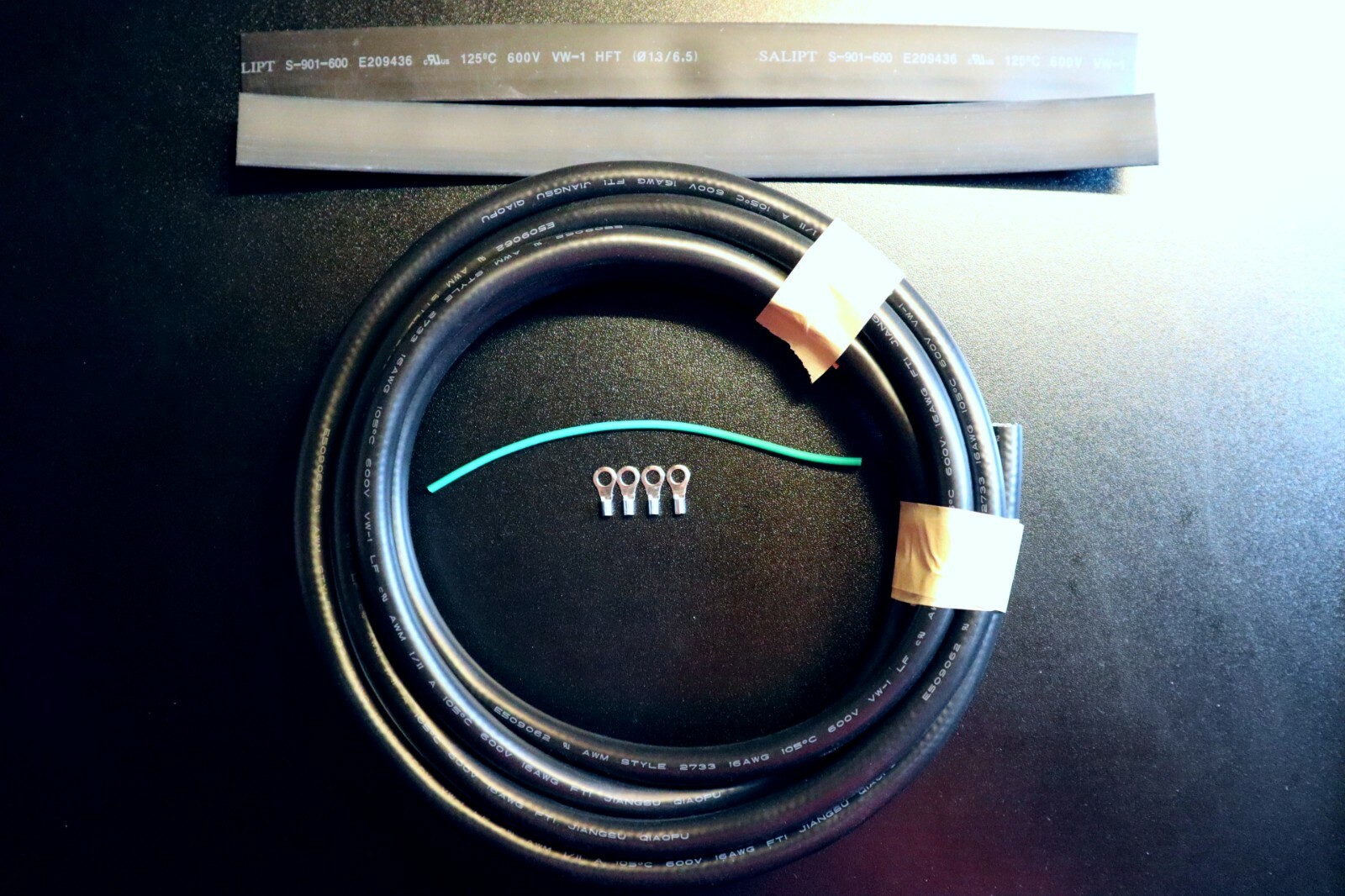 CNC VFD Cable 10ft 16/4 Double Shielded For Spindle .8Kw 1.5Kw 2.2Kw ...