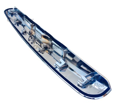 Rear Back Boot Lid Trim Panel Silver Tailgate Door Handle Nissan ...