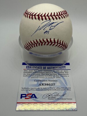 Derrick Turnbow Brewers Signed Autograph Official OMLB Baseball PSA DNA ...