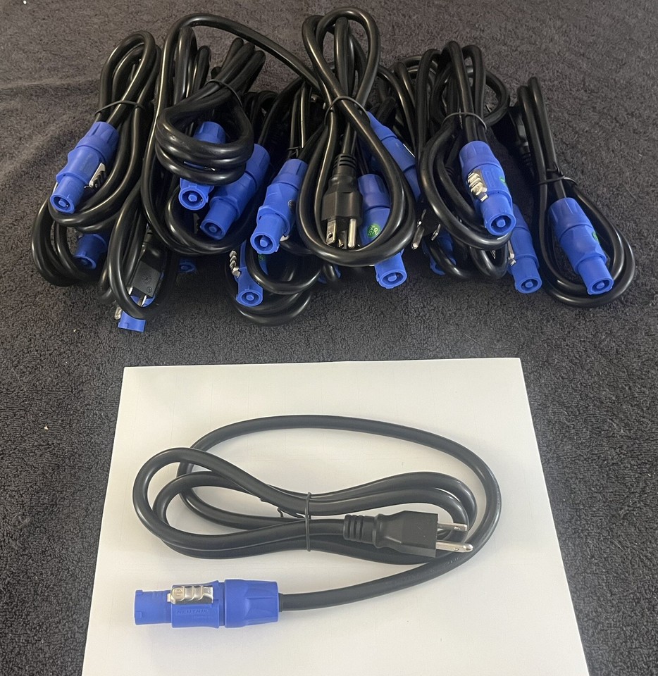 14 AWG Powercon to Edison Cable 5ft | eBay