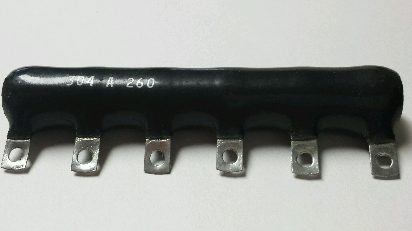 304-0260 Onan Resistor 50 WATTS 67 OHM Multi-tap Resistor multiple taps ...