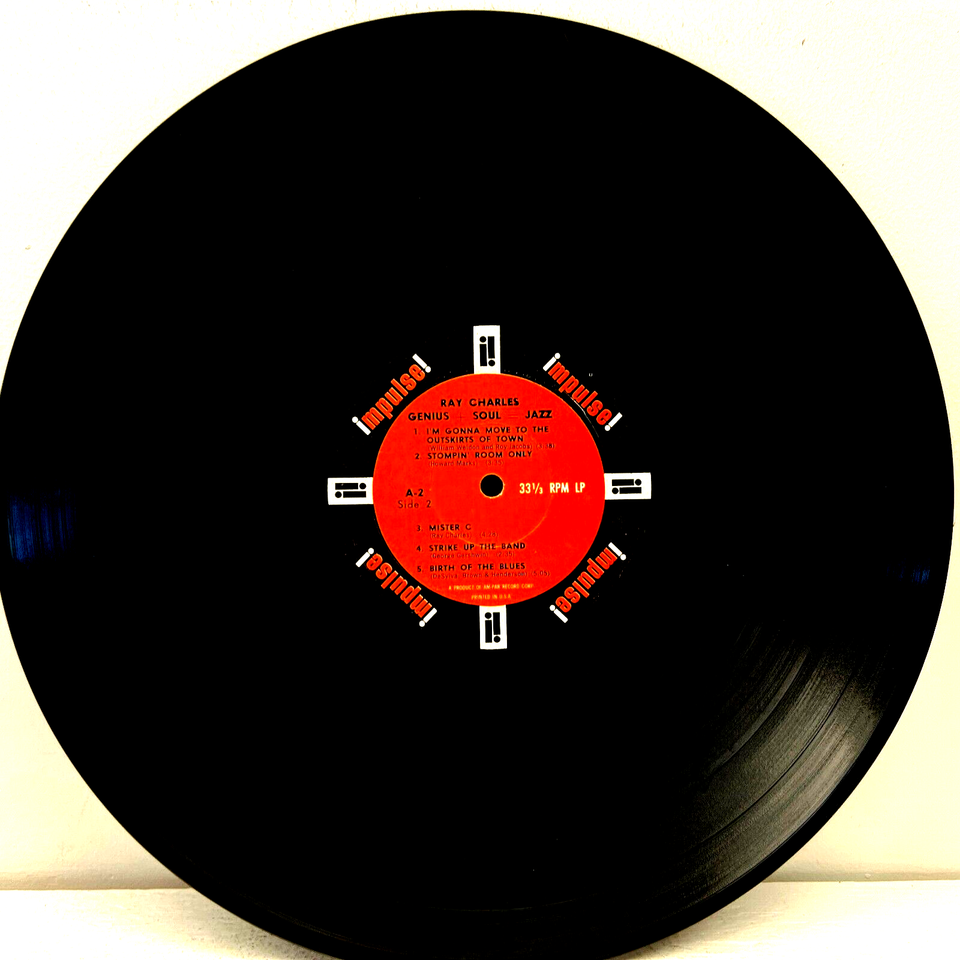 Ray Charles Genius + Soul = Jazz 1961 Vinyl Impulse Records 1st Press Mono | eBay