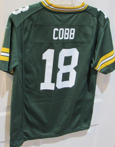 Green Bay Packers # 18 Randal Cobb NFL Jersey youth size XL 18-20 Nike ...
