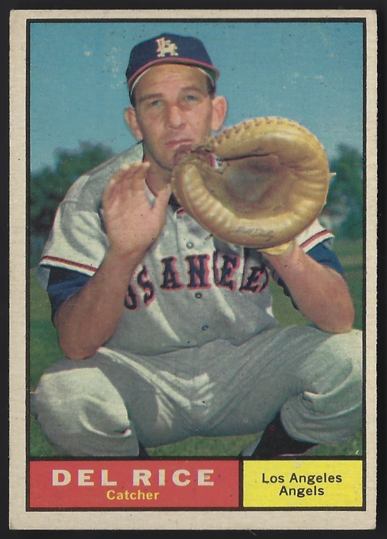 1961 Topps - #448 Del Rice for sale online | eBay