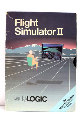 Flight Simulator II; 5 1/4" Disks - SubLogic, 1983 | eBay