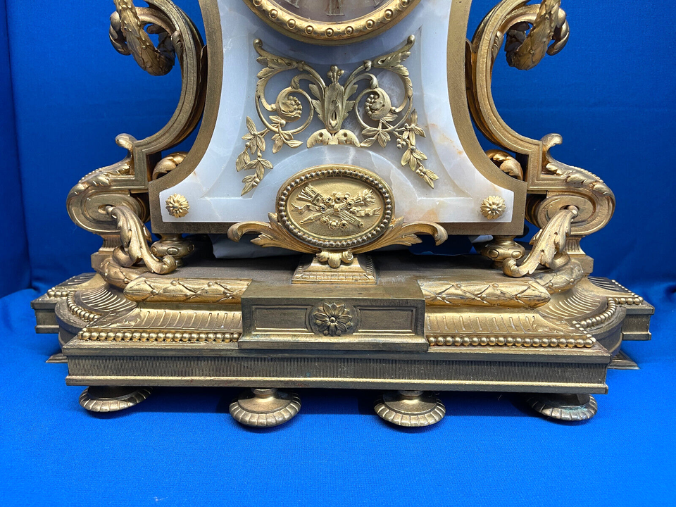 Rare Antique 1885 French J. Marti Egyptian Revival Mantel Clock | eBay