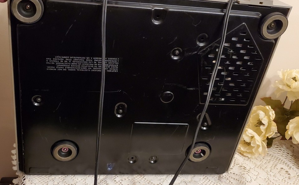 JVC L-A21 Auto Return Stereo Turntable With Dust Cover /FOR PARTS Needs ...