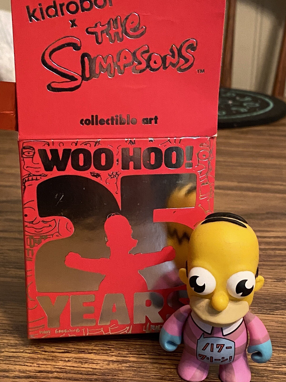 Kidrobot: The Simpsons 25th Anniversary - Mr. Sparkle - ?/?? Chase ...